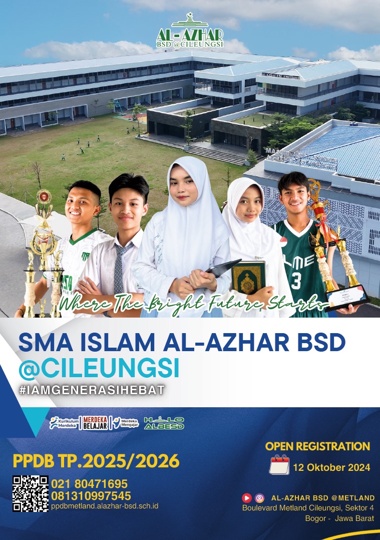 E-Flyer PPDB Sekolah Islam Al-Azhar BSD