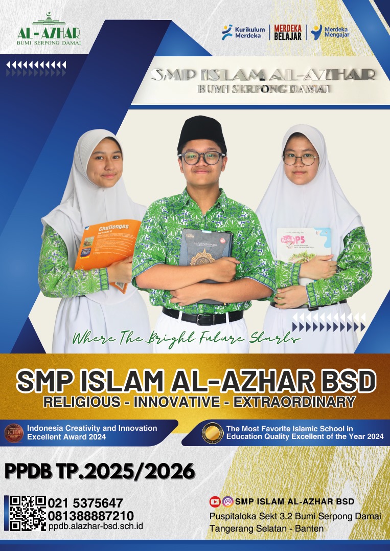 E-Flyer PPDB Sekolah Islam Al-Azhar BSD