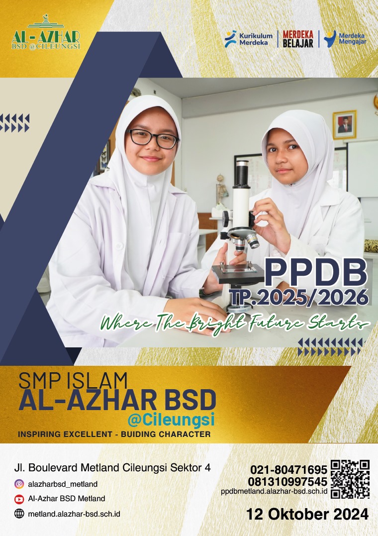 E-Flyer PPDB Sekolah Islam Al-Azhar BSD