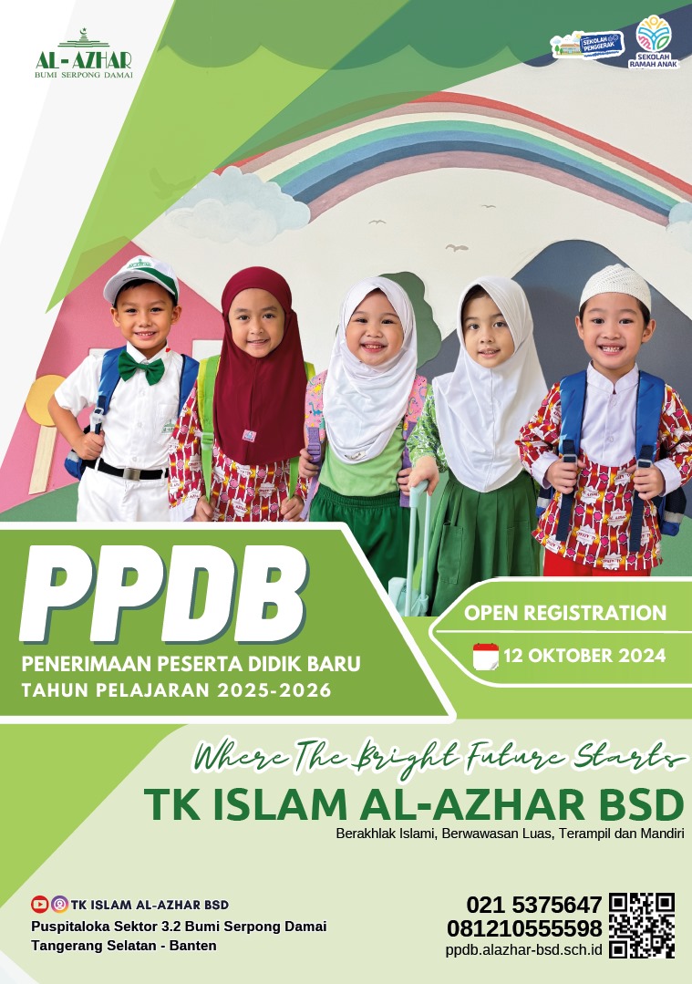 E-Flyer PPDB Sekolah Islam Al-Azhar BSD